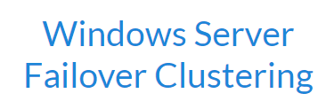Windows Server Failover Clustering（WSFC）｜ユースケース｜サイオステクノロジー株式会社